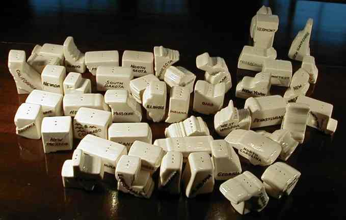 Salt & Pepper Shaker Map of the United States | Making Maps: DIY ...