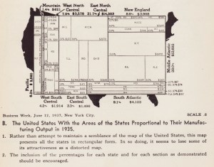 Cartograms – history | Making Maps: DIY Cartography