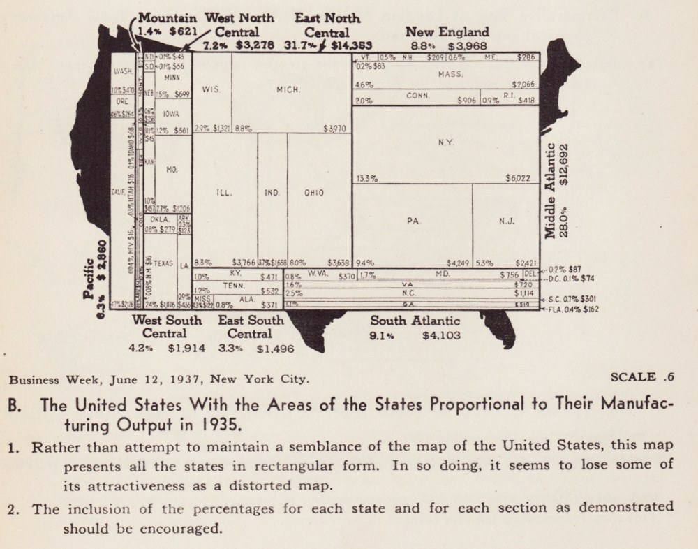 Cartograms – history | Making Maps: DIY Cartography