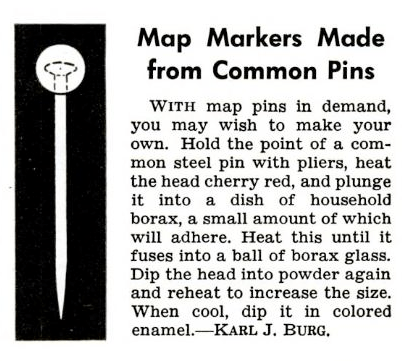 Map Pins – History | Making Maps: DIY Cartography