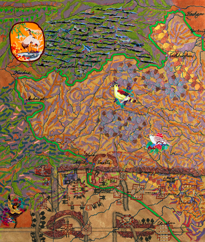 Map Art Exhibitions, 2010-11 | Making Maps: DIY Cartography