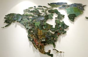Map Art Exhibitions, 2010-11 | Making Maps: DIY Cartography