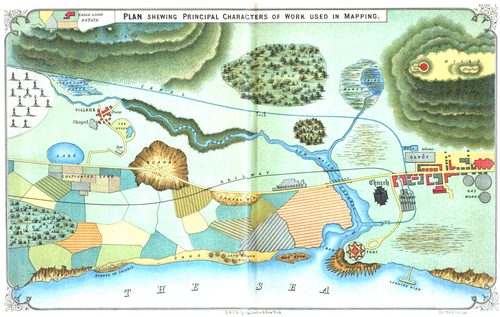 “A Map of Nowhere Showing Everything”: Andre’s Plan & Map Drawing (1891 ...