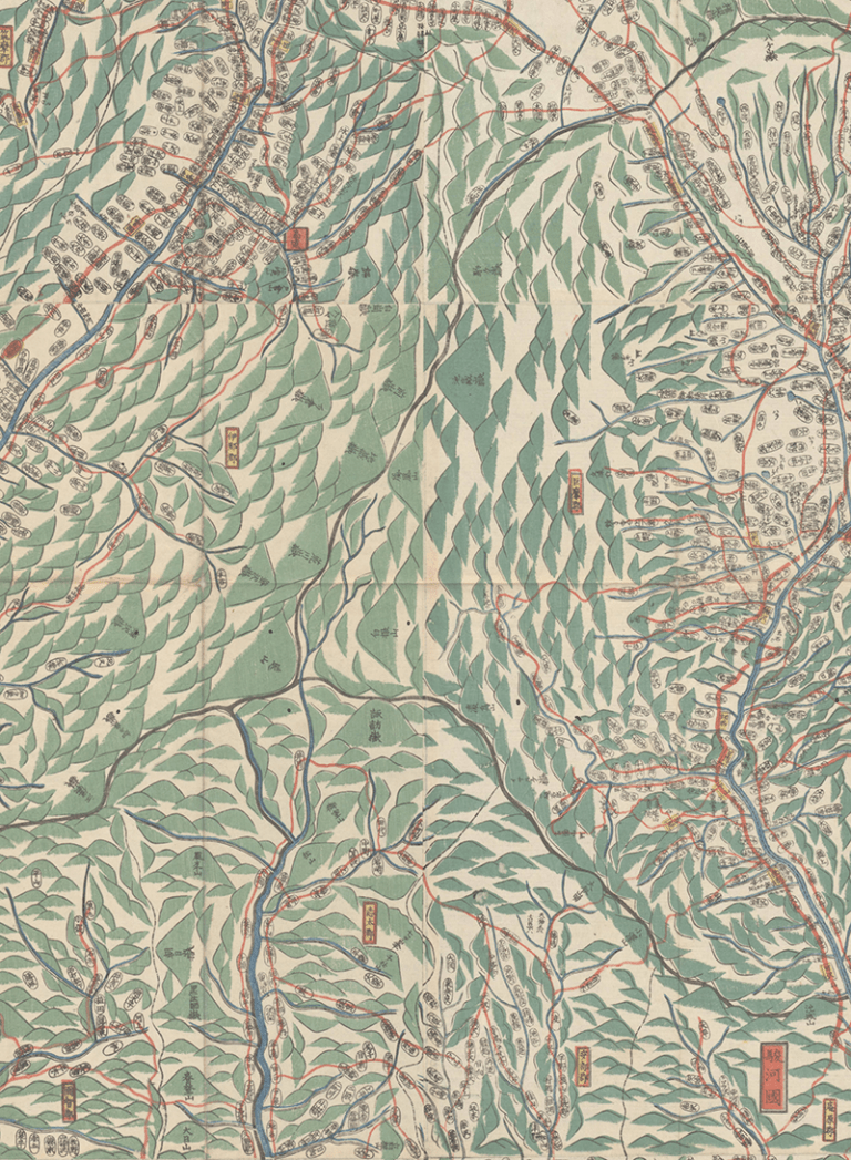 Japanese Maps | Tokugawa Era | 1600-1870 | Making Maps: DIY Cartography