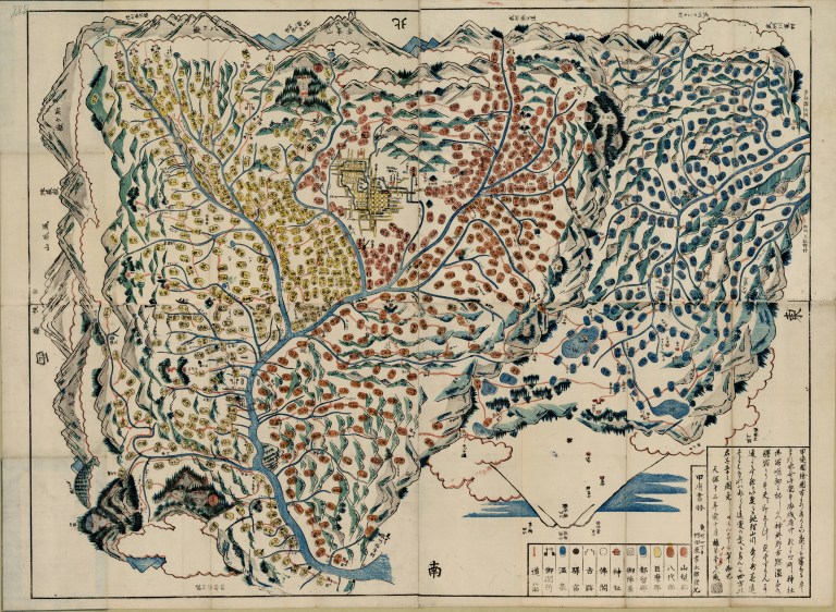 Japanese Maps | Tokugawa Era | 1600-1870 | Making Maps: DIY Cartography