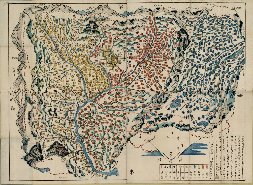 Japanese Maps | Tokugawa Era | 1600-1870 | Making Maps: DIY Cartography