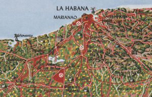 Mapa de los Paisajes de Cuba | Map of the Landscapes of Cuba | 1949 ...